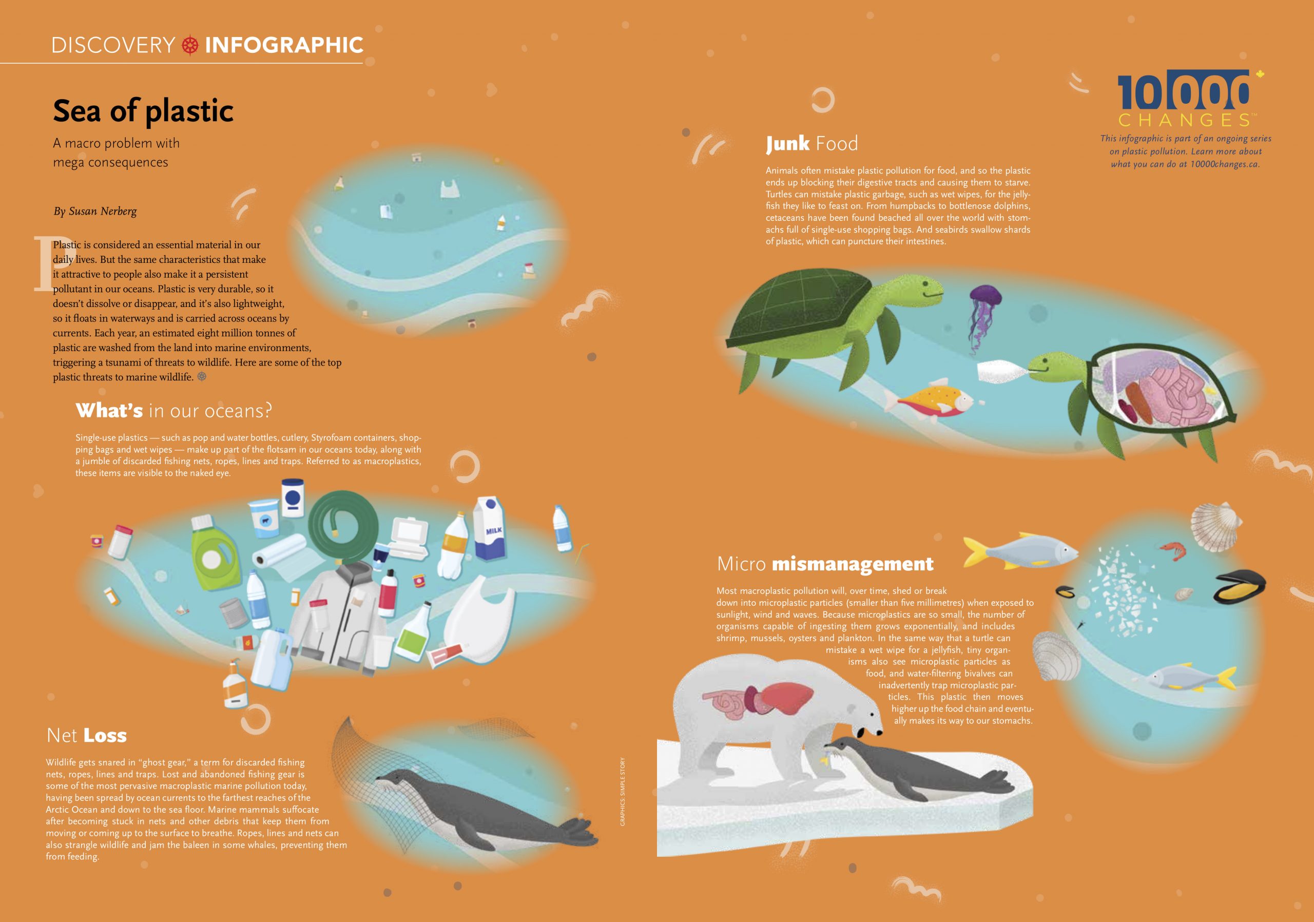 Marine Plastic Pollution Sea of Plastic | Sustainability Classroom ...